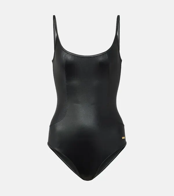 TOM FORD Scoop-neck Swimsuit - Black