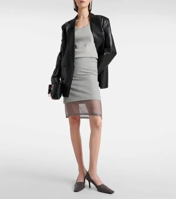 JACQUES WEI Midi Skirt