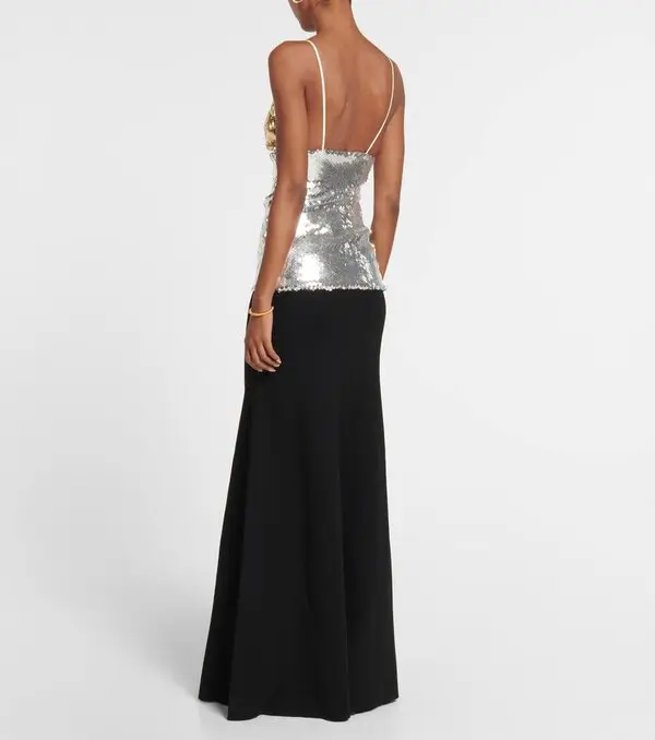 Victoria Beckham Sequined Top