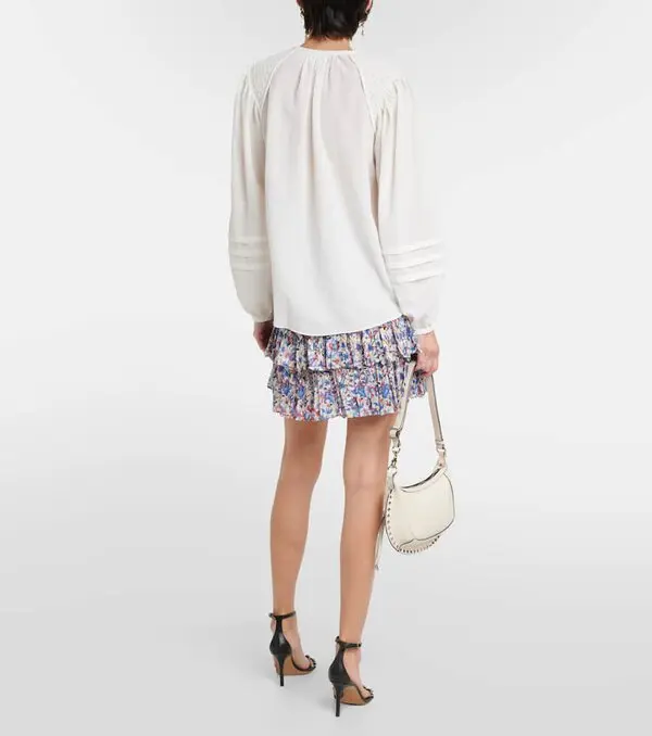 MARANT ETOILE Lamaya Crepe Blouse