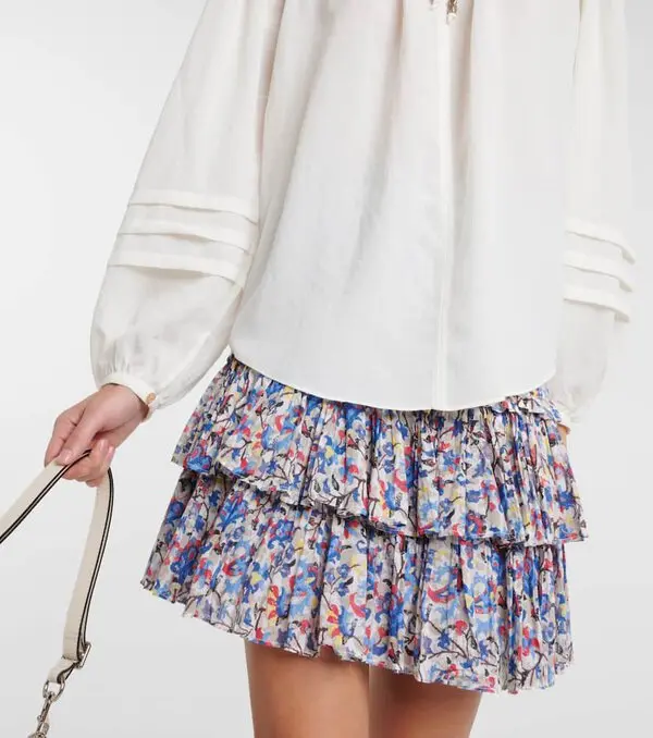 MARANT ETOILE Lamaya Crepe Blouse