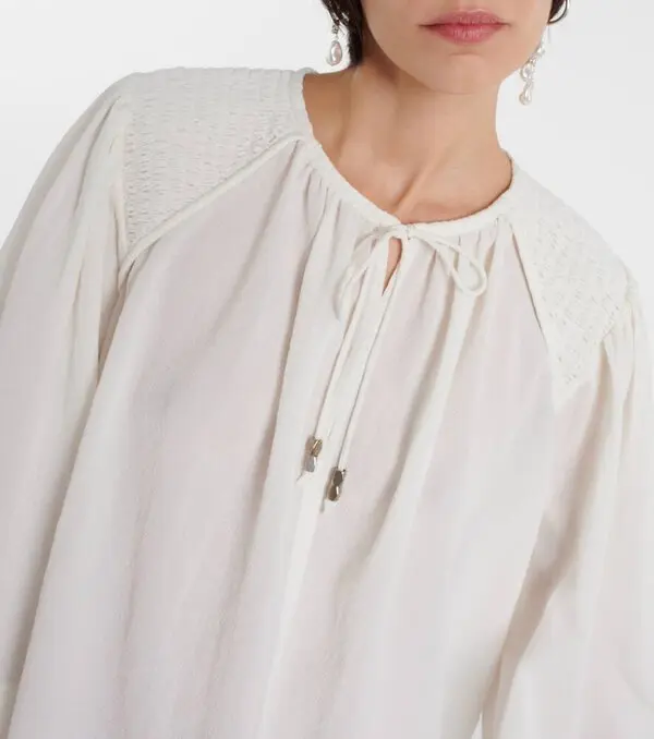MARANT ETOILE Lamaya Crepe Blouse