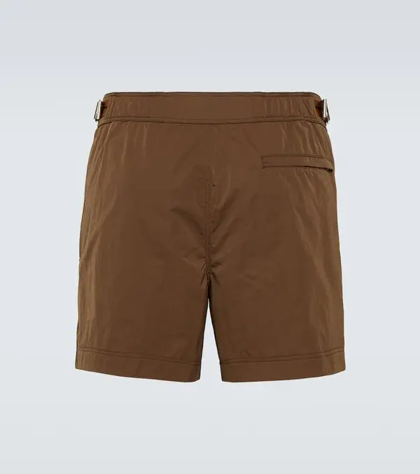 Zegna Swim Trunks - Brown