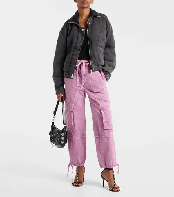 MARANT ETOILE Parveti Bomber Jacket