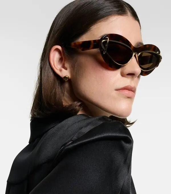 Loewe Cat Eye Sunglasses - Brown