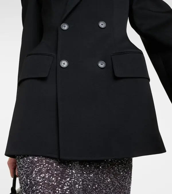 Balenciaga Hourglass Wool Blazer