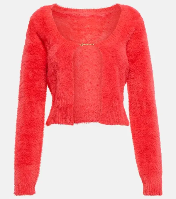 Jacquemus La Maille Neve Manches Longues Cardigan