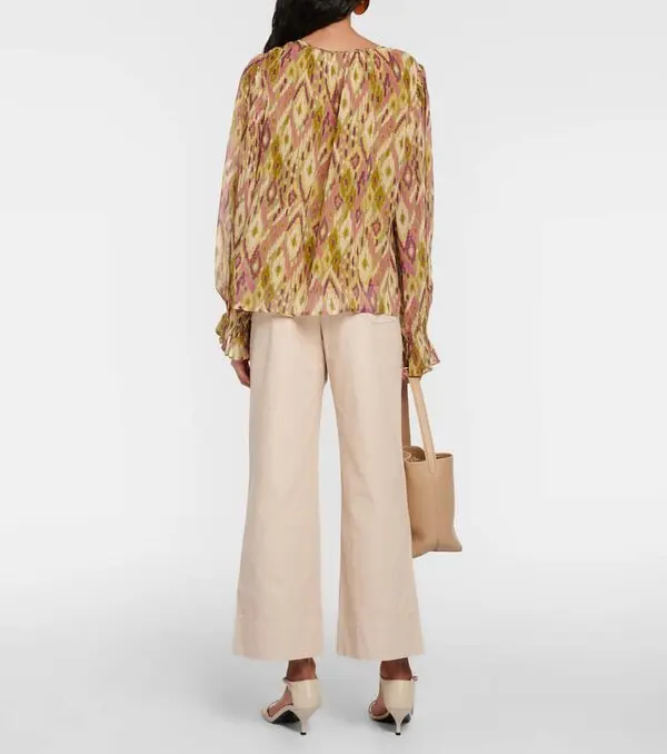 Velvet By Graham & Spencer Kathy Georgette Blouse