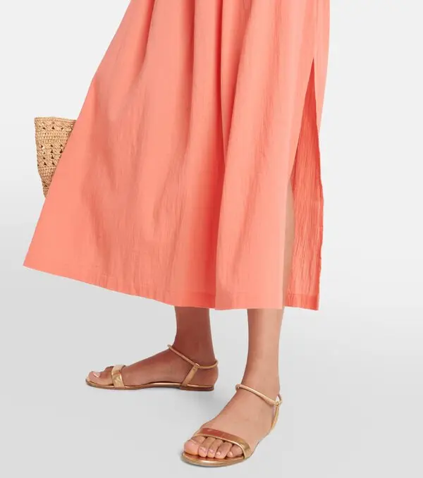 Heidi Klein Smocked Cotton Maxi Dress