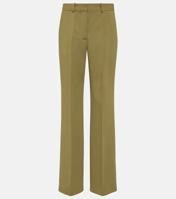 JOSEPH Morissey Mid-rise Flared Pants