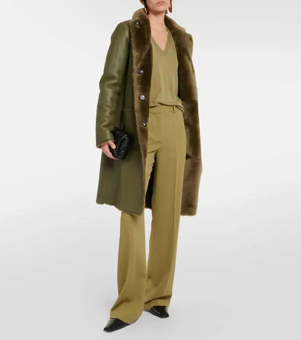 JOSEPH Morissey Mid-rise Flared Pants