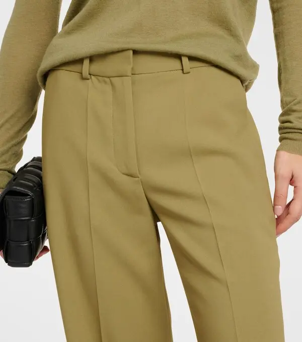 JOSEPH Morissey Mid-rise Flared Pants