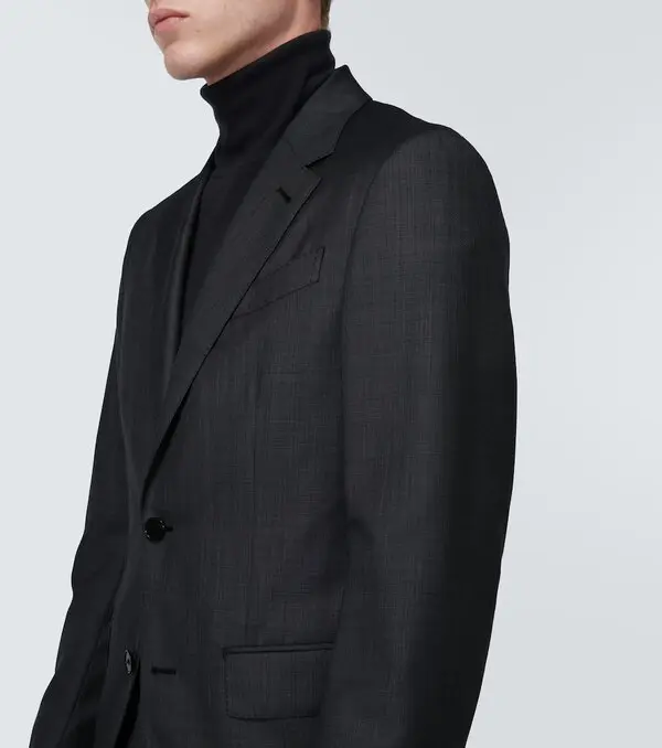 Zegna Single-breasted Virgin Wool Suit