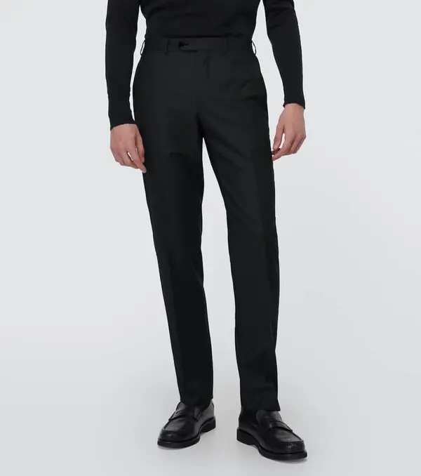 Zegna Single-breasted Virgin Wool Suit
