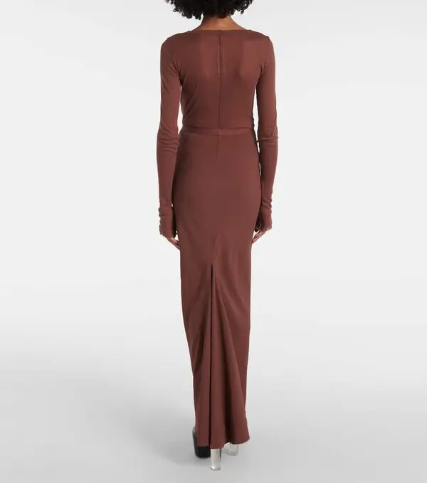 Rick Owens Knitted Maxi Skirt