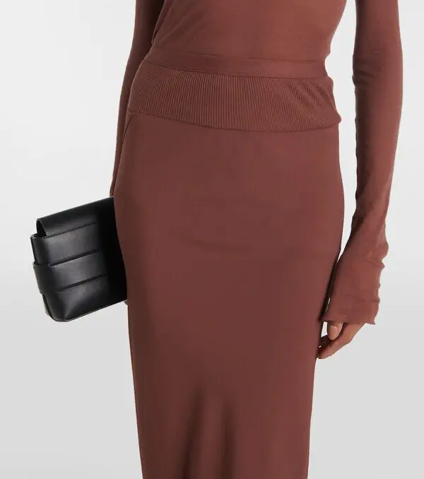 Rick Owens Knitted Maxi Skirt