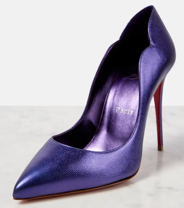 CHRISTIAN LOUBOUTIN Hot Chick 100 Pumps - Purple