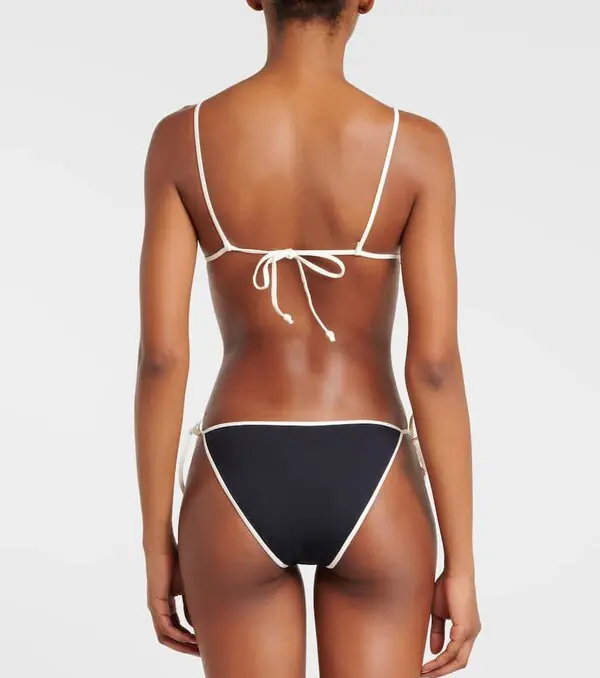 Marysia Bianco Triangle Bikini Top