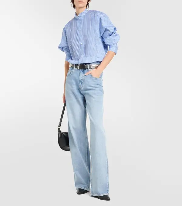 Isabel Marant Étoile Striped Cotton Shirt
