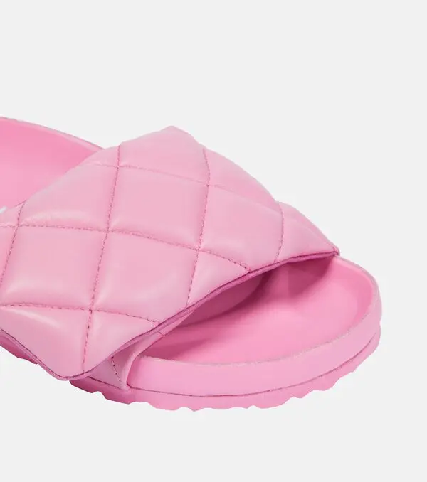 BIRKENSTOCK Sylt Quilted Leather Slides