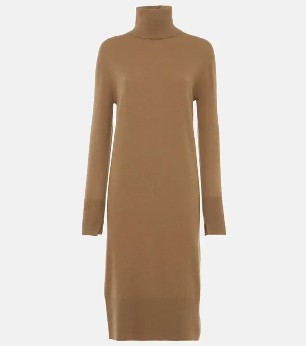 JOSEPH Cashmere Turtleneck Sweater Dress
