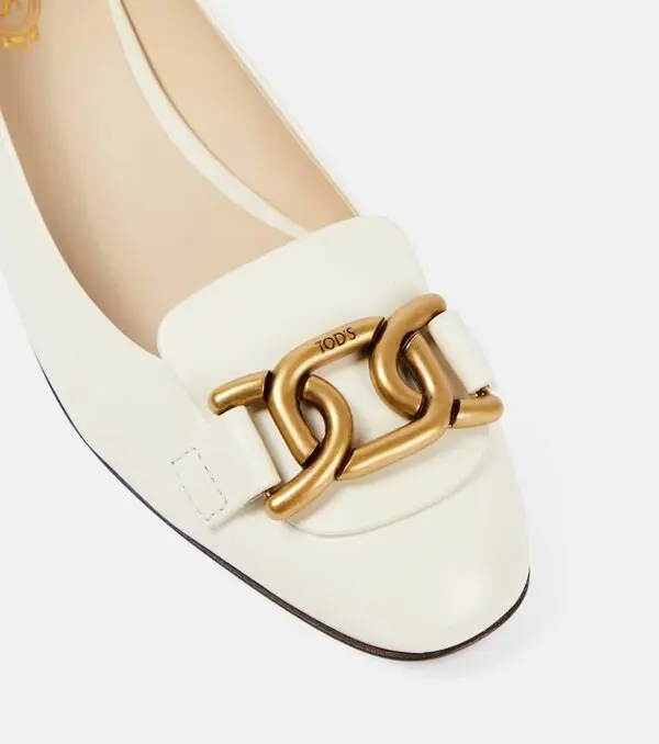 TOD'S Kate Leather Ballet Flats