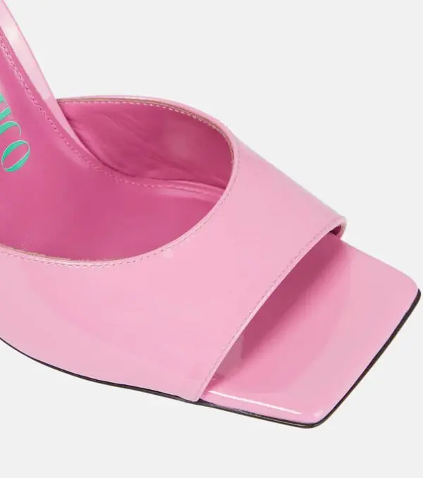 Attico Devon Patent Leather Mules