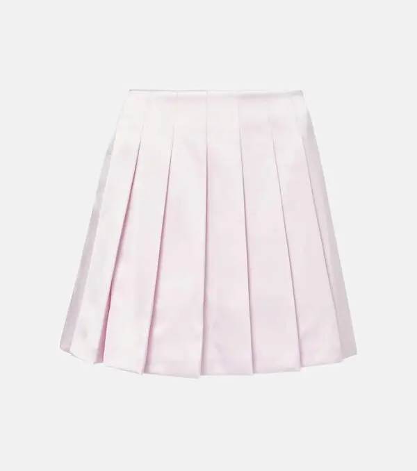 SELF-PORTRAIT Pleated Miniskirt