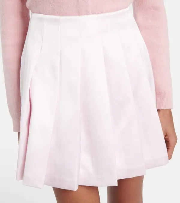 SELF-PORTRAIT Pleated Miniskirt