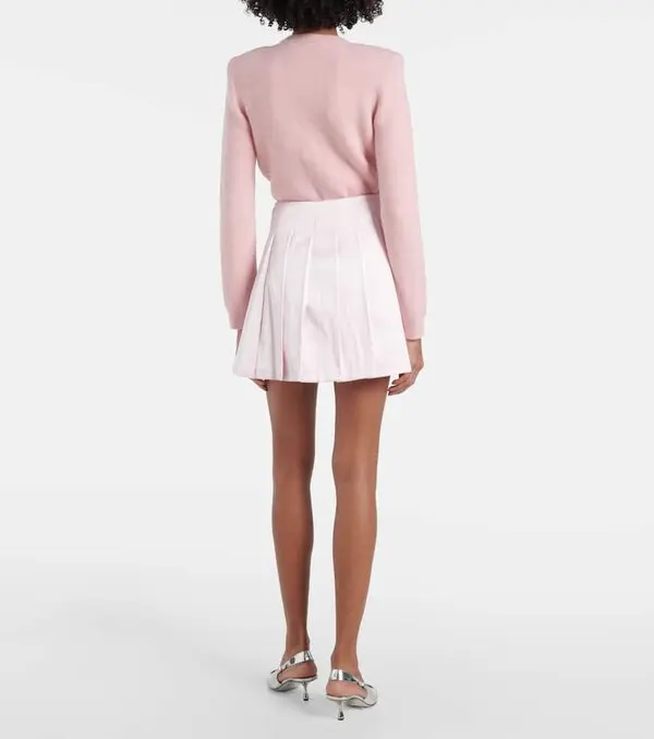 SELF-PORTRAIT Pleated Miniskirt
