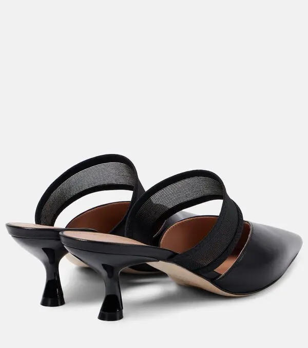 MALONE SOULIERS Manu 45 Leather Pumps