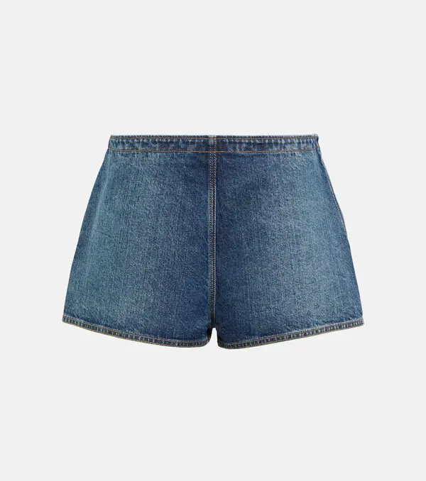 Alaïa Denim Shorts