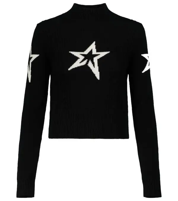 Perfect Moment Cable Underwear Wool Sweater