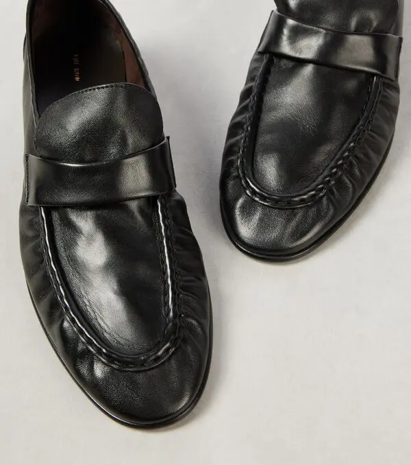 THE ROW Leather Loafers