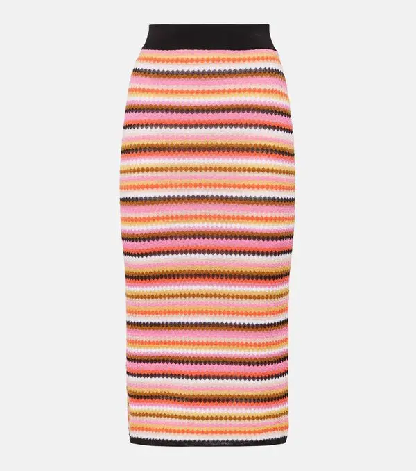 Missoni Cotton-blend Midi Skirt