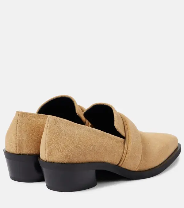 Proenza Schouler Bronco Suede Loafers