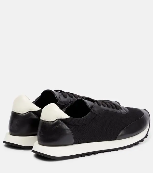 THE ROW Owen Runner Sneakers - Black