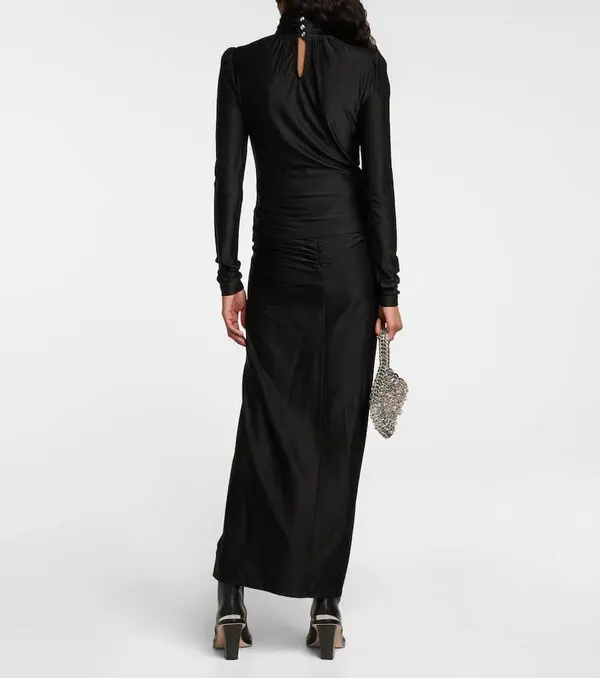 Rabanne Embellished Turtleneck Top