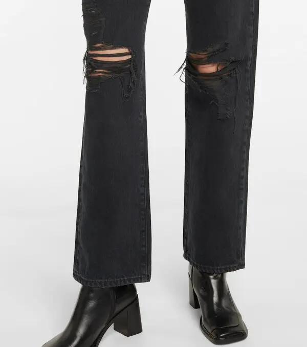 SLVRLAKE London High-rise Wide-leg Jeans