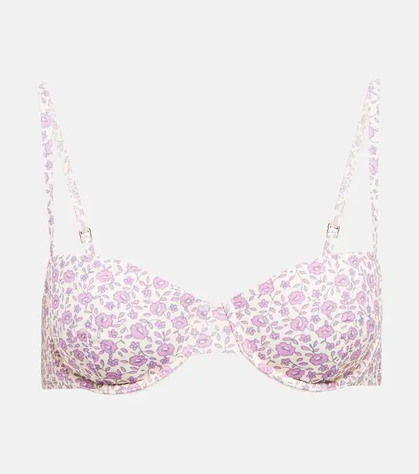 Tory Burch Floral Bikini Top