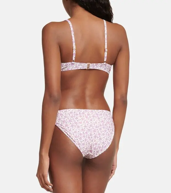 Tory Burch Floral Bikini Top