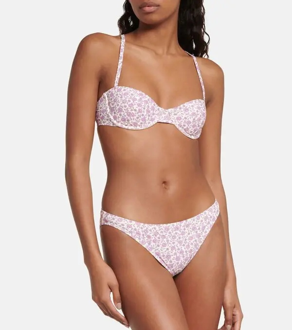 Tory Burch Floral Bikini Top