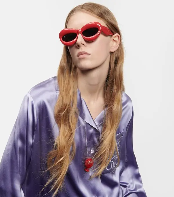 Loewe Inflated Cat-eye Sunglasses