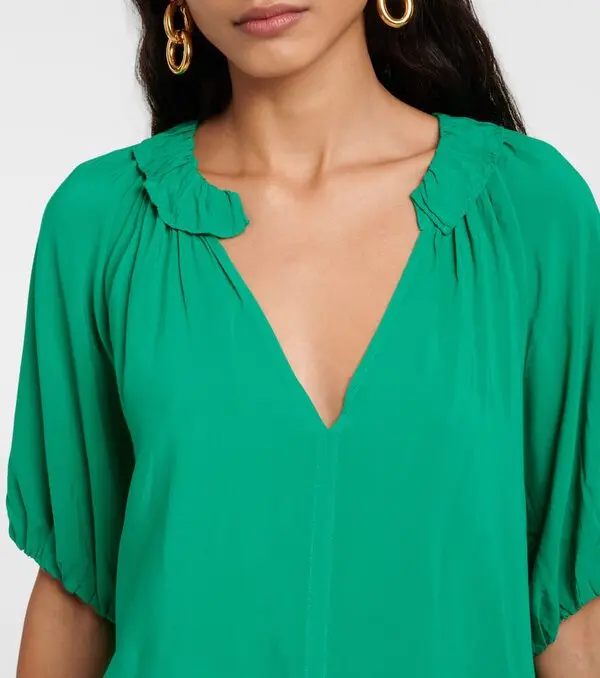 Velvet By Graham & Spencer Alegra Challis Blouse