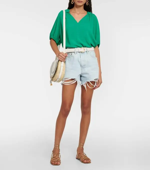 Velvet By Graham & Spencer Alegra Challis Blouse
