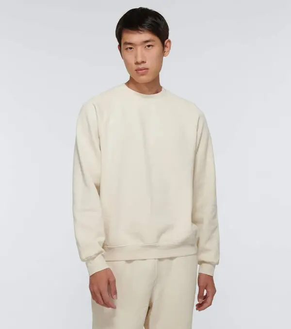 LES TIEN Classic Cotton Raglan Sweatshirt