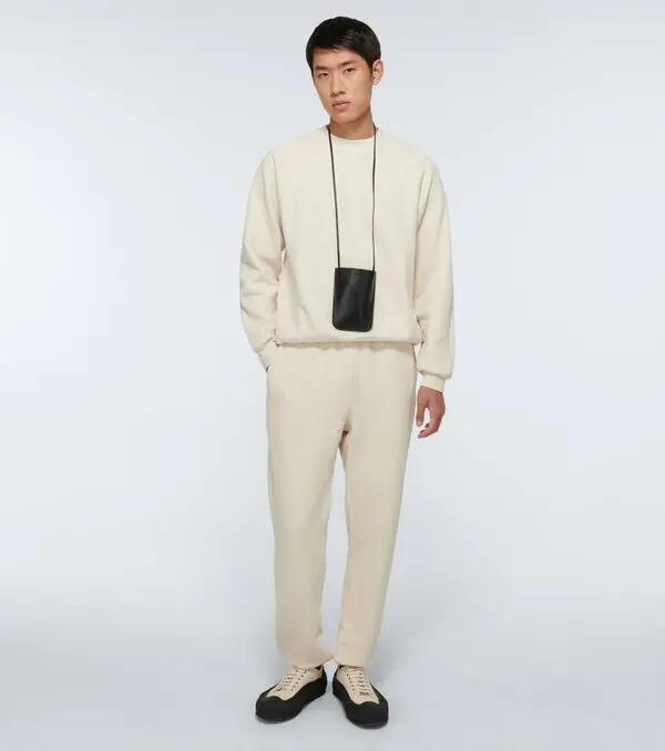 LES TIEN Classic Cotton Raglan Sweatshirt