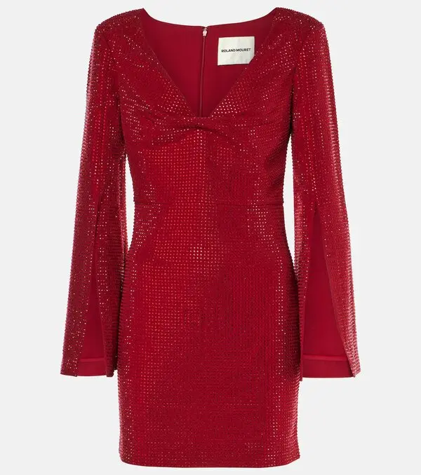 Roland Mouret Sequined Mini Dress