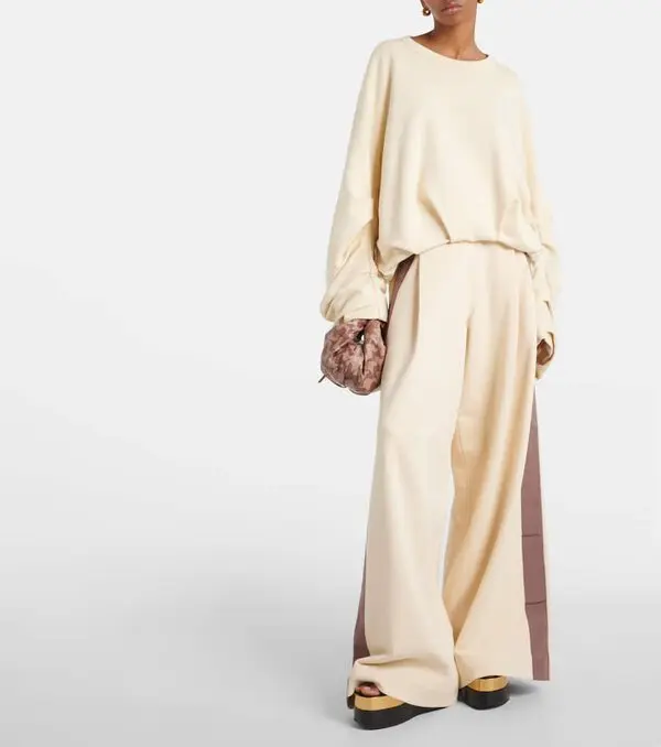 Dries Van Noten Hadium Cotton Jersey Sweatpants
