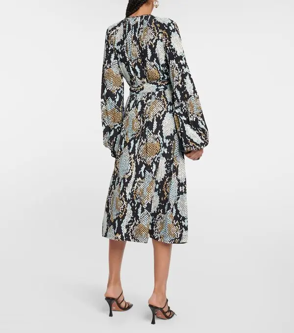 Proenza Schouler Printed Midi Dress